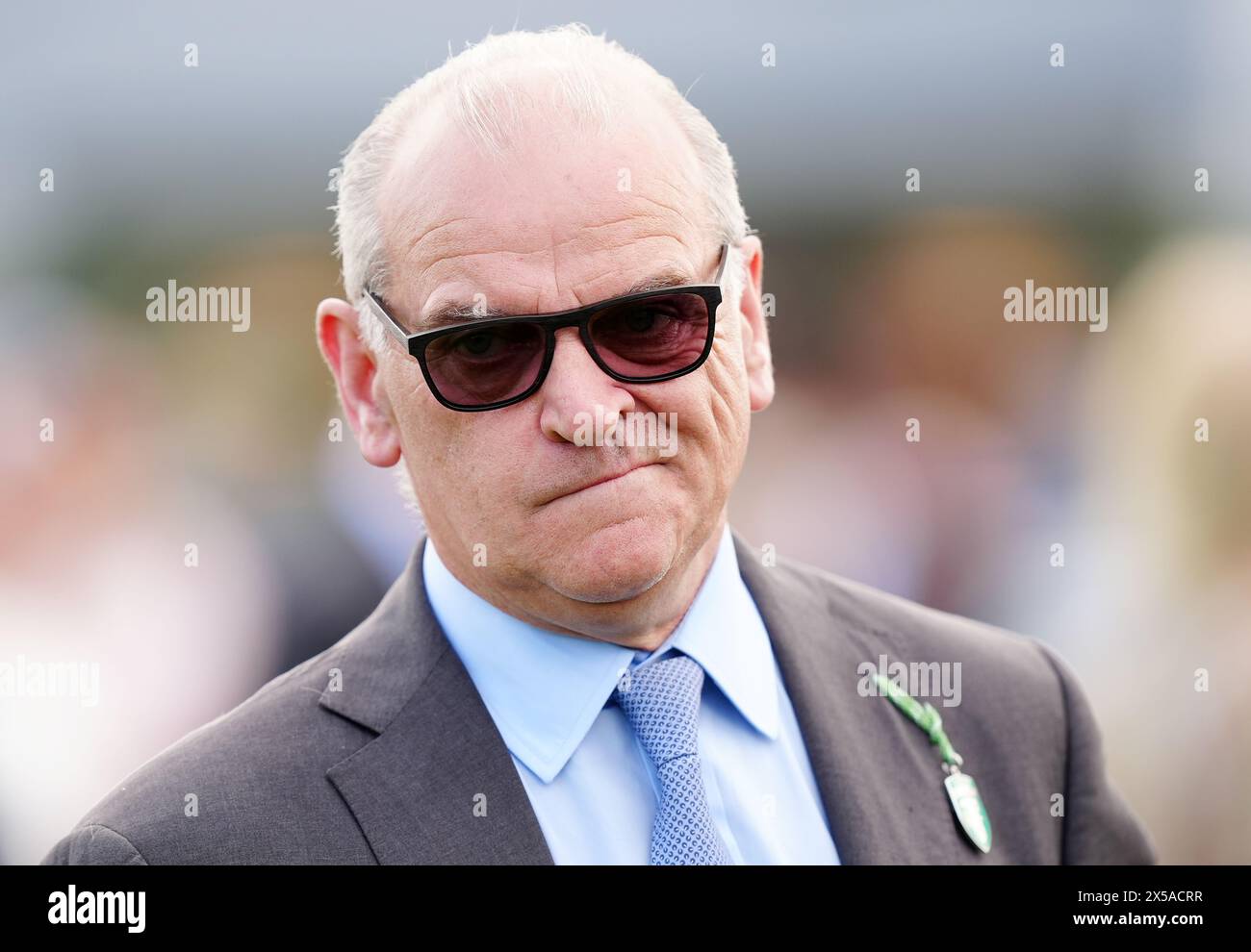 Trainer Brian Meehan during the Boodles May Festival Trials Day at ...