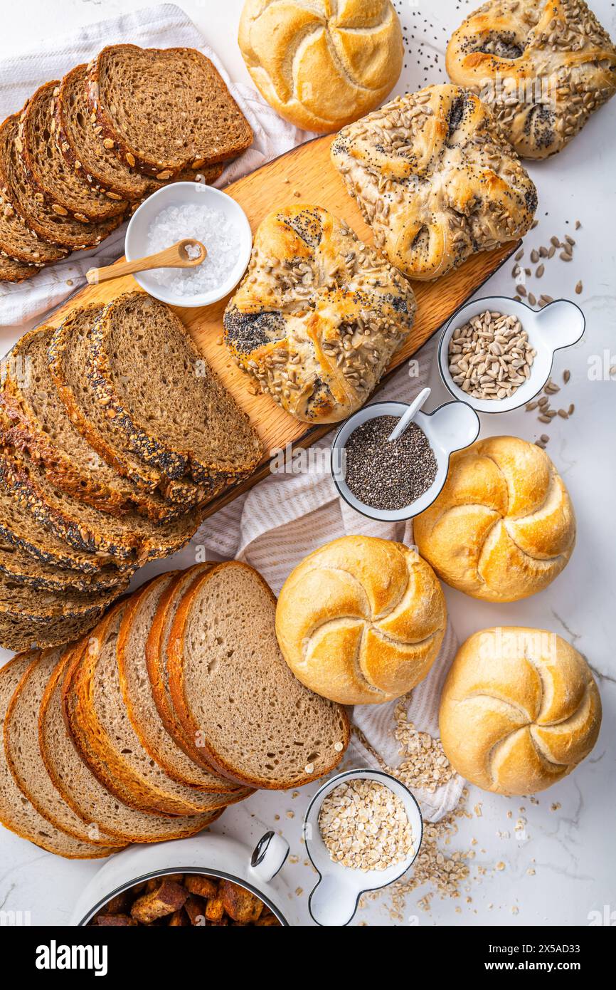 Various bakery pastry products hi-res stock photography and images - Alamy