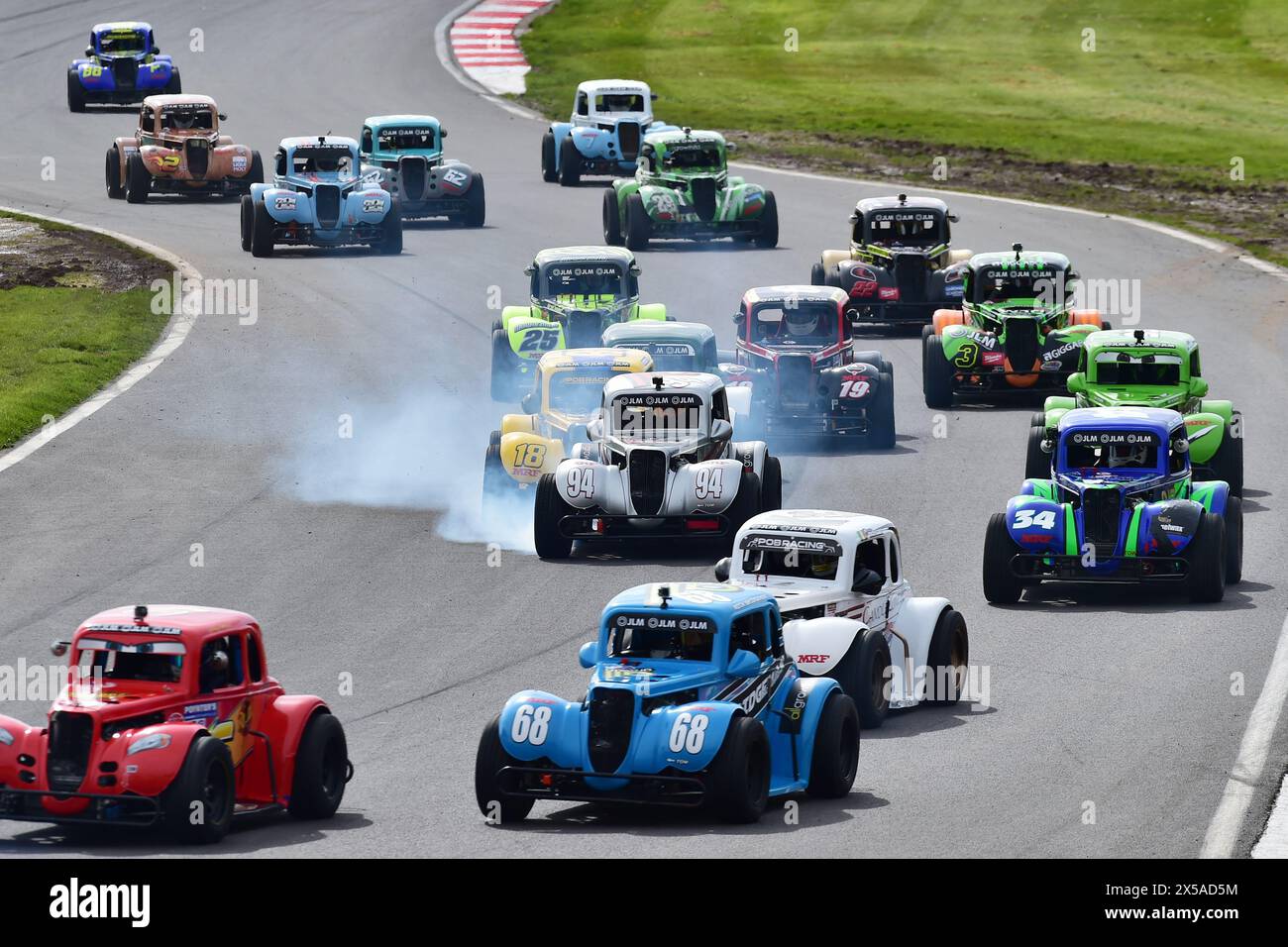 Nick Bridgeman, 1934 Ford Coupe, Legends Cars Elite Cup, 5/8th scale ...