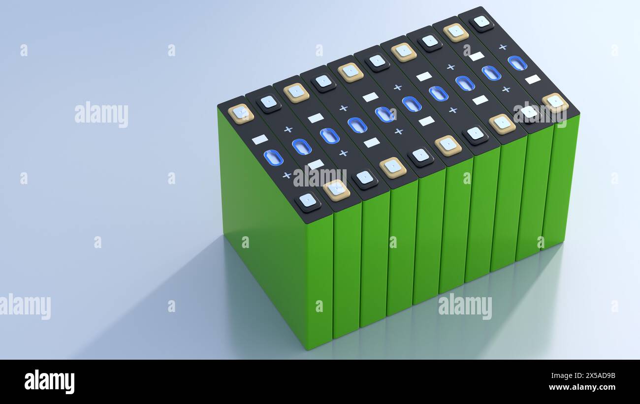 green NMC Prismatic battery modules for electric vehicles, mass ...