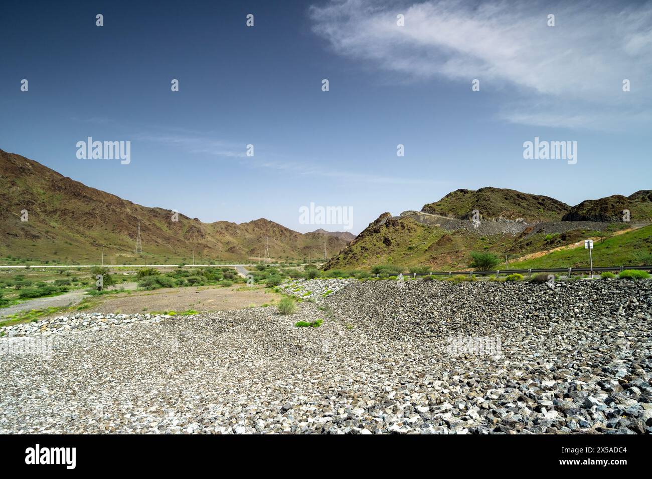 Beautiful Landscape Views of United Arab Emirates Stock Photo - Alamy