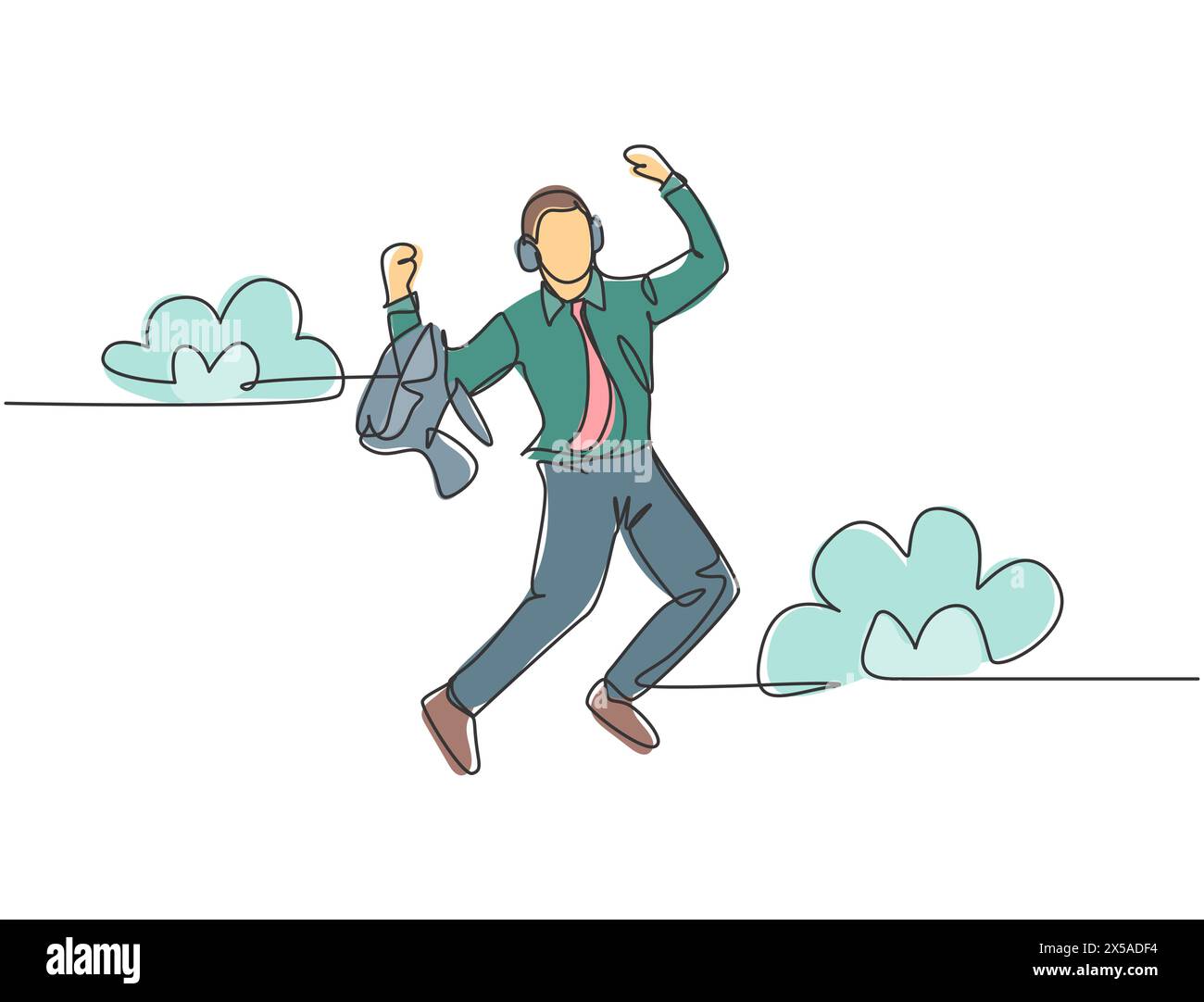 Illustration man carrying target Stock Vector Images - Alamy