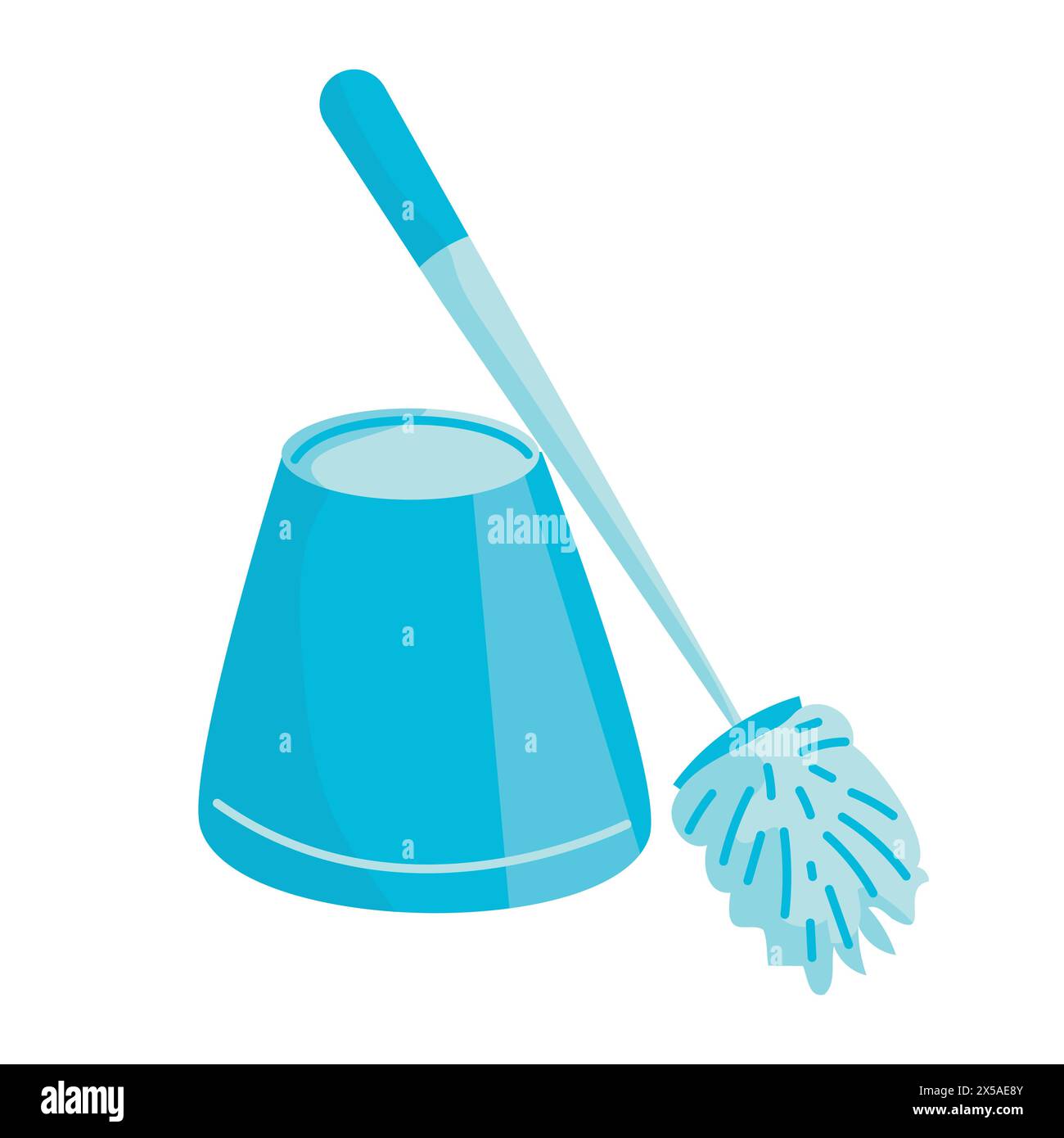 Toilet brush clipart cartoon. Simple plastic toilet brush and brush ...