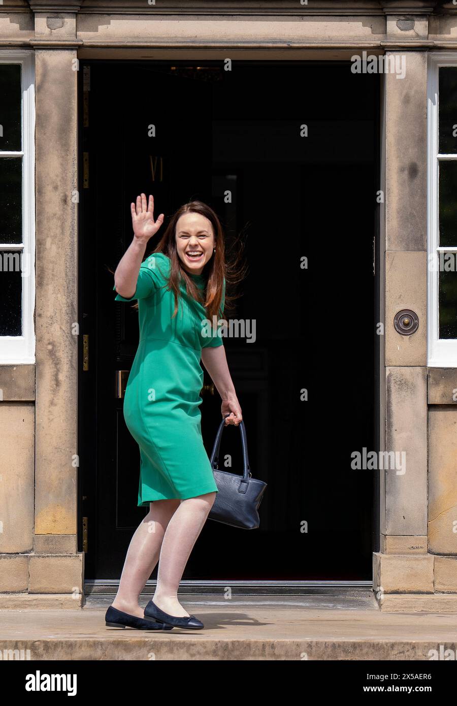 Kate Forbes arrives at Bute House, Edinburgh, after newly appointed ...