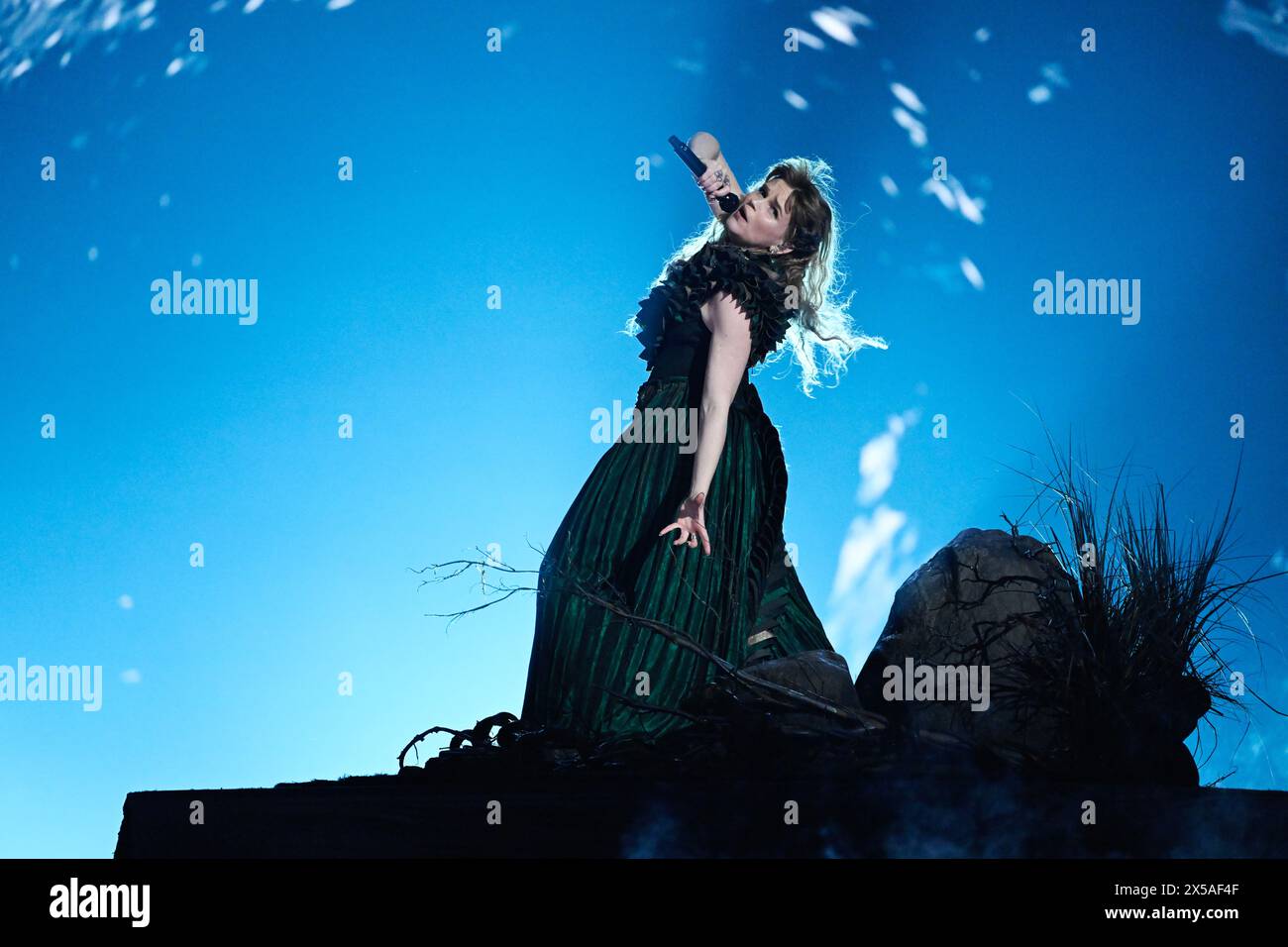 Gåte representing Norway with the song "Ulveham" during the first ...