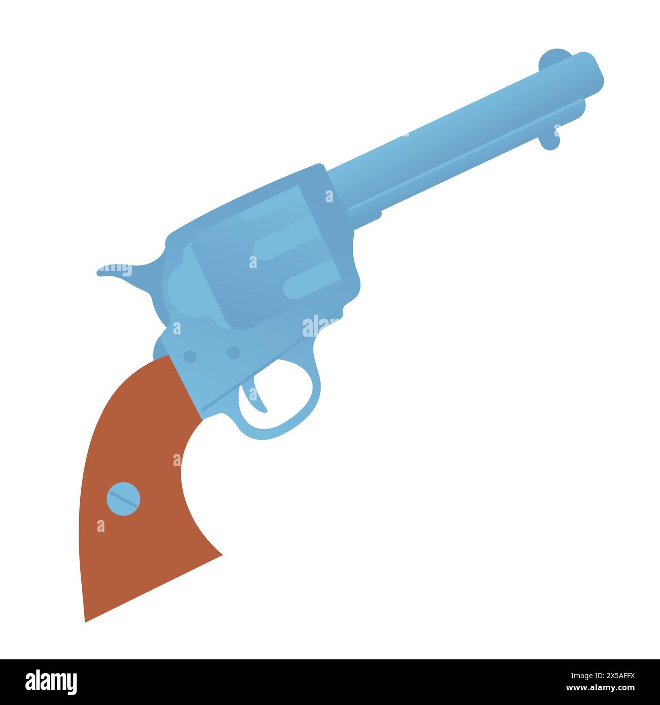 Vintage retro western wild west hand gun revolver. Cowboy aesthetic ...