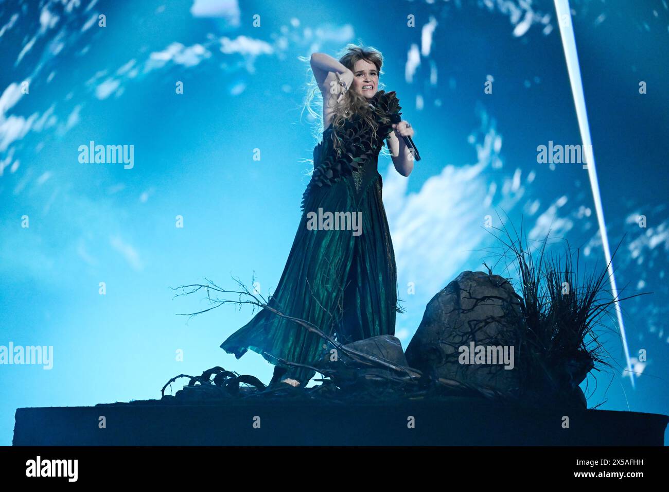 Gåte representing Norway with the song "Ulveham" during the first ...