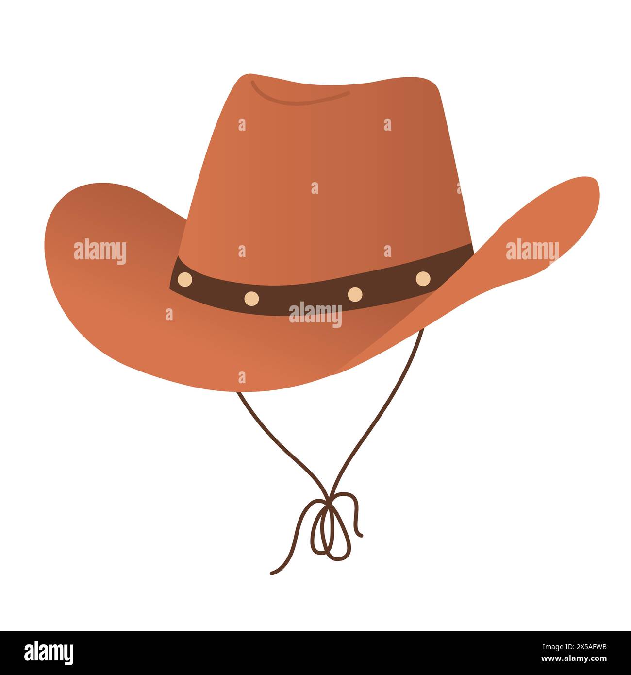 Cowboy hat icon. Cowboy aesthetic concept. Wild west, country style ...