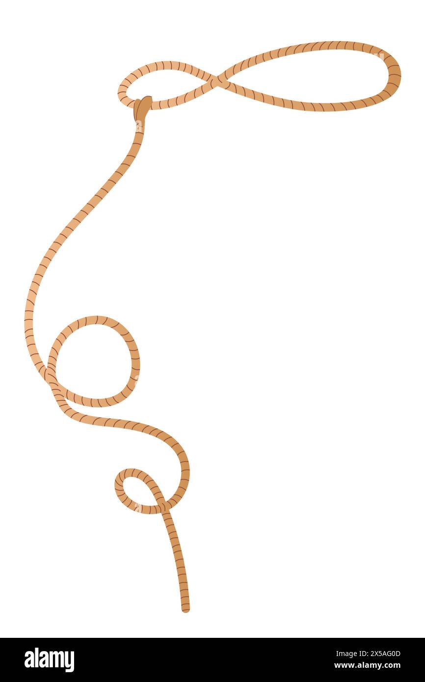 Wild lasso icon. Lasso vector icon for web design isolated on white ...