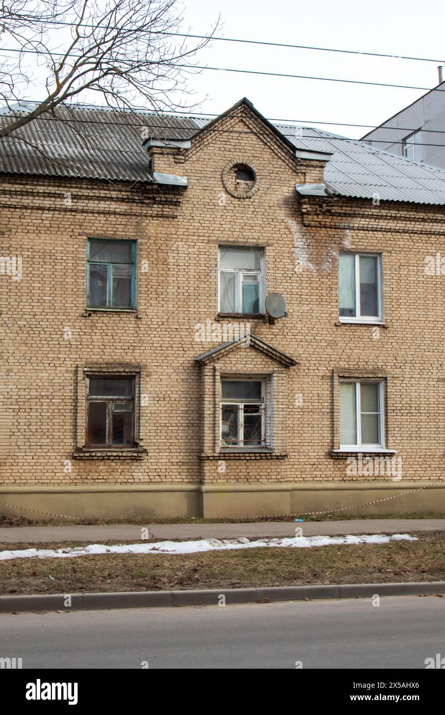 A landmark brick building with intricate brickwork and wooden fixtures ...