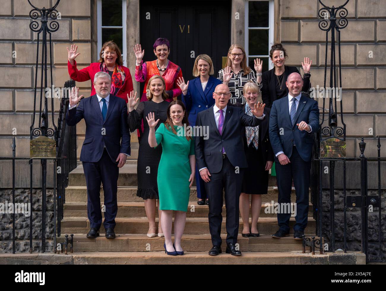 First Minister of Scotland John Swinney with his newly appointed ...