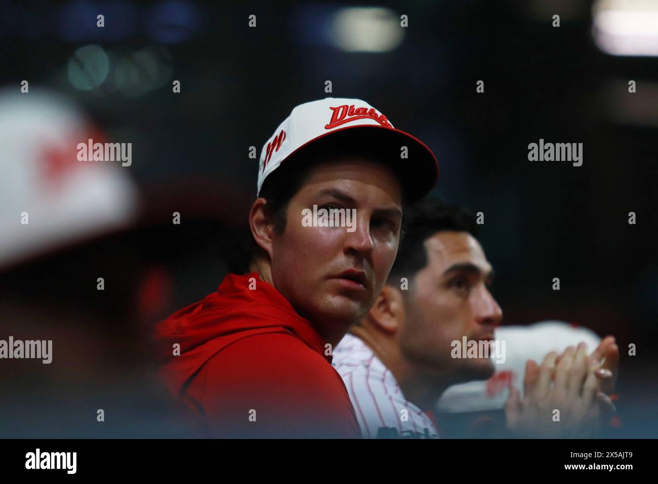 Mexico City, Mexico. 07th May, 2024. Trevor Bauer #96 of Diablos Rojos ...