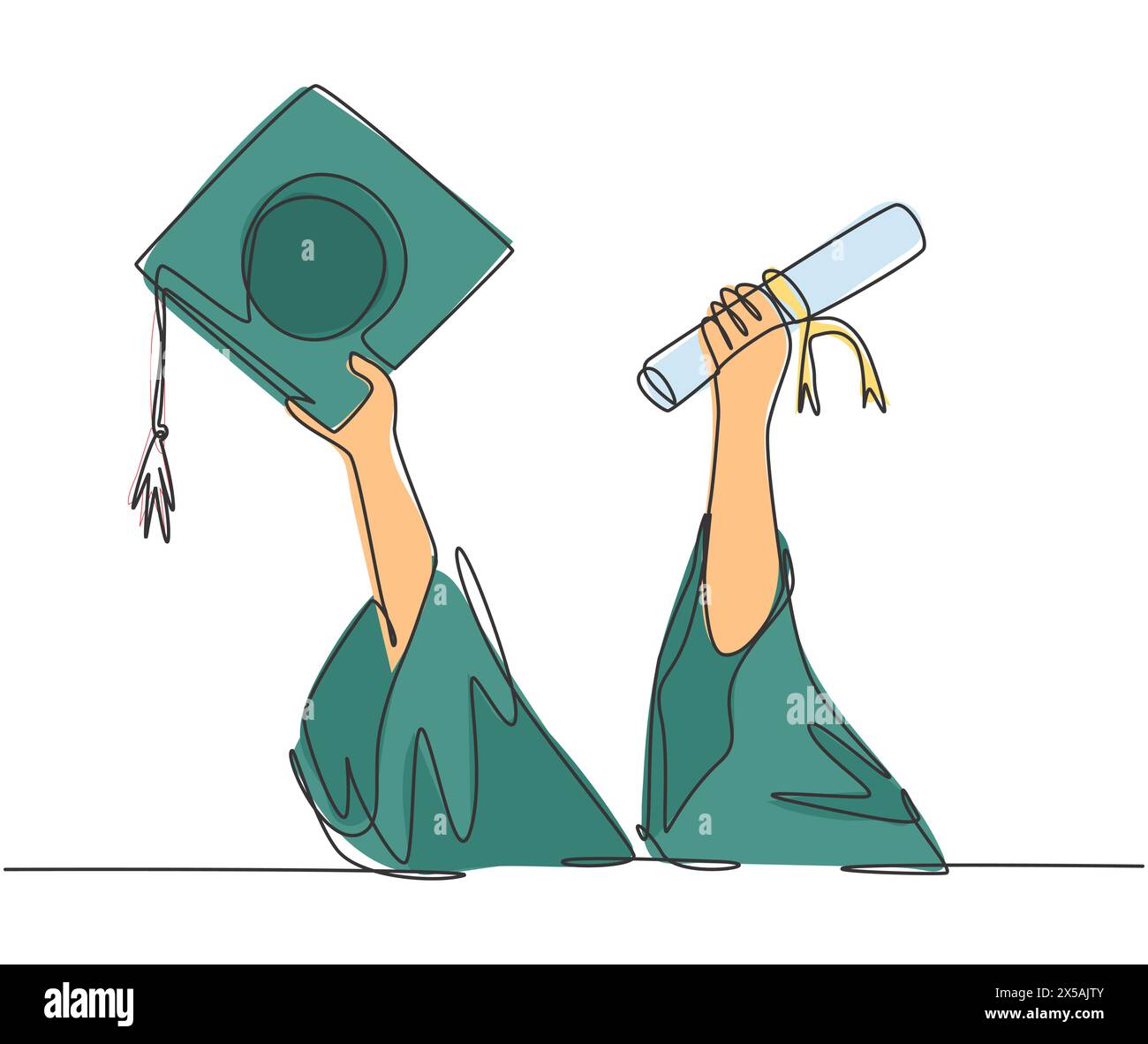 Successful scholar Stock Vector Images - Alamy