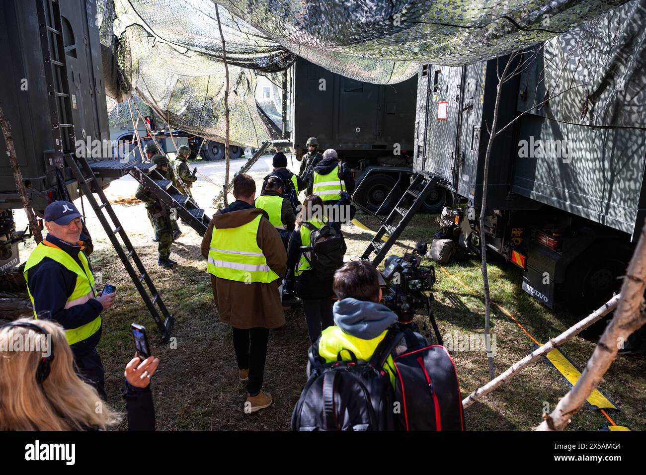 11th Airborne Division from the US Army co-based with the Swedish Army's 1st Division during the ...