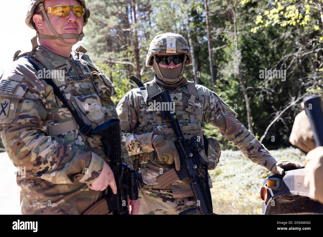 11th Airborne Division from the US Army co-based with the Swedish Army ...