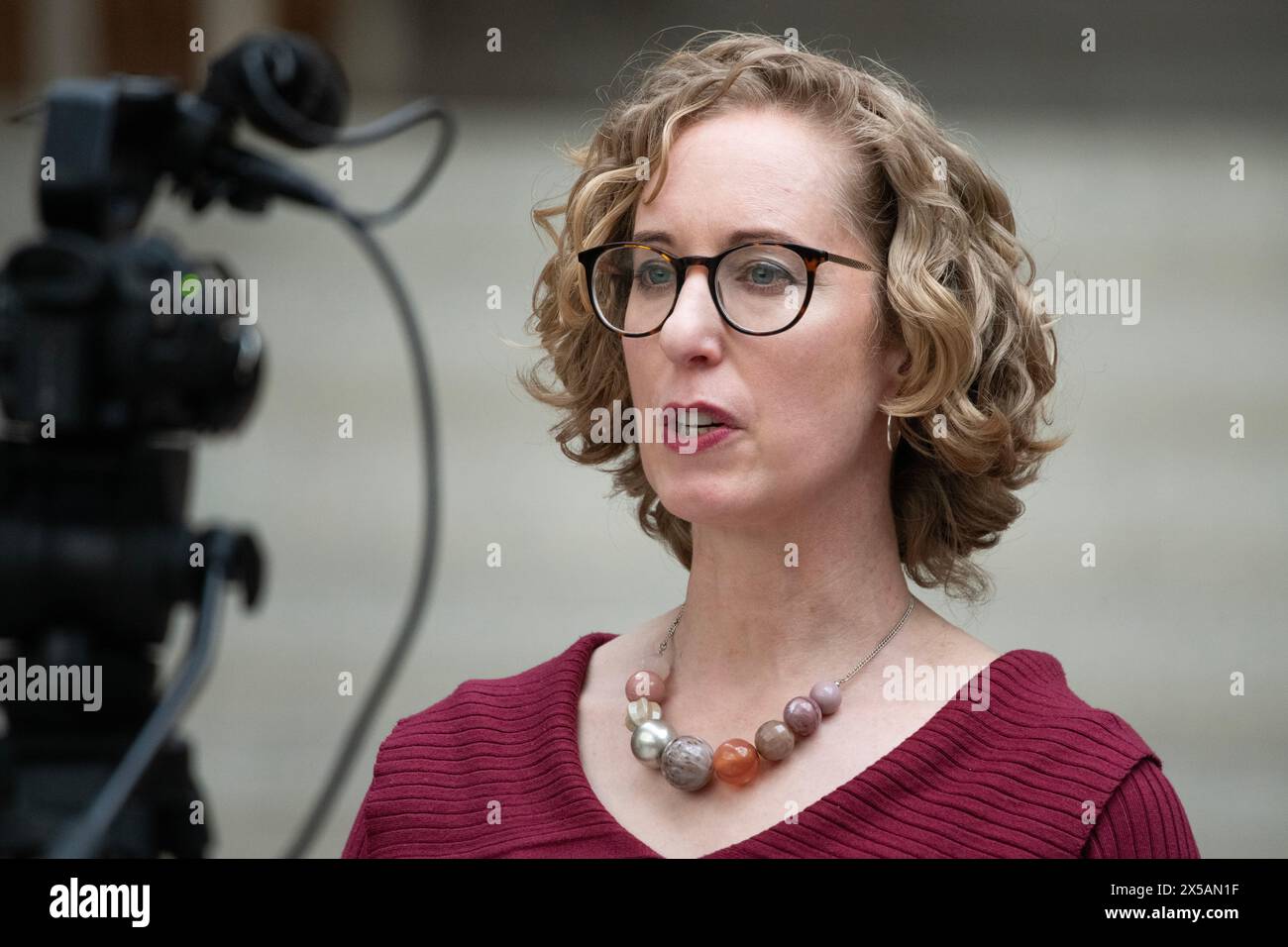 Edinburgh, Scotland, UK. 8th May, 2024. PICTURED: Lorna Slater MSP ...