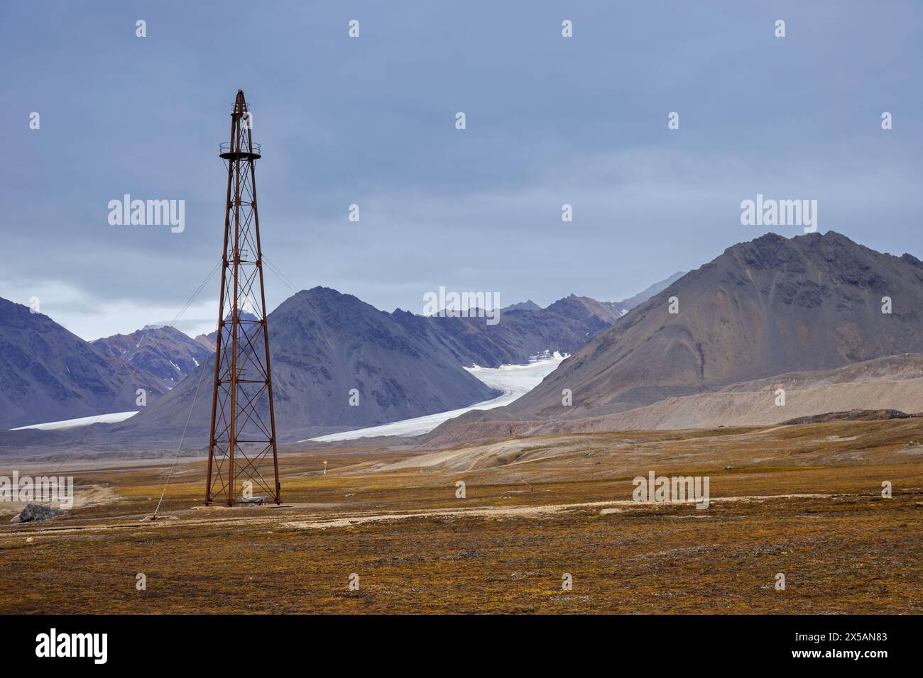 Airship mooring mast for Amundsen-Ellsworth 1926 Transpolar Flight at ...