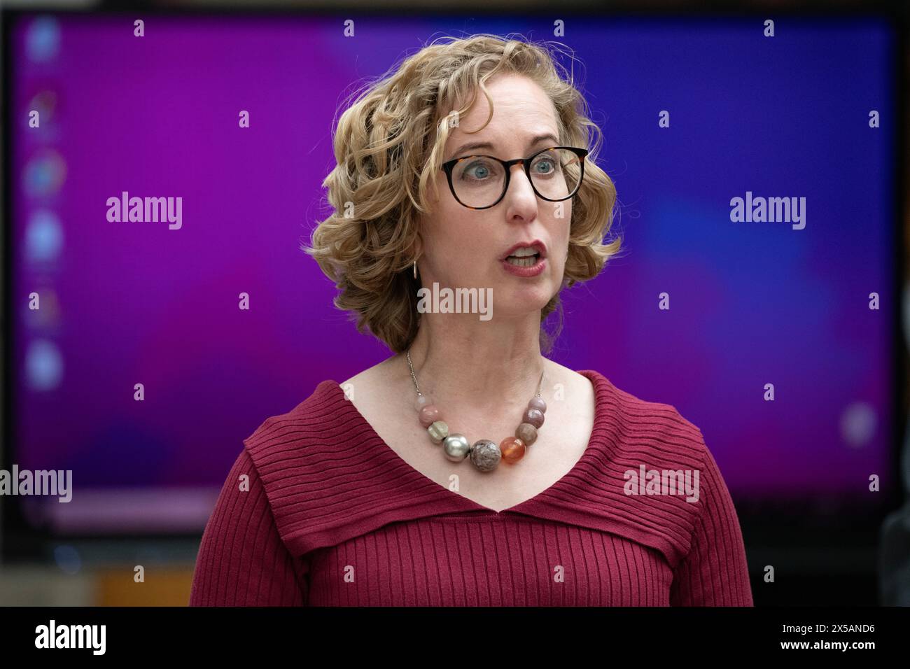 Edinburgh, Scotland, UK. 8th May, 2024. PICTURED: Lorna Slater MSP ...