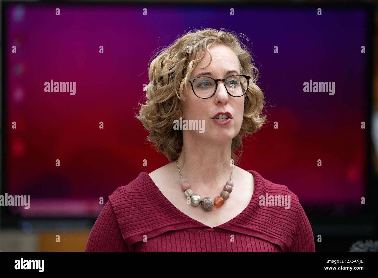 Edinburgh, Scotland, UK. 8th May, 2024. PICTURED: Lorna Slater MSP ...