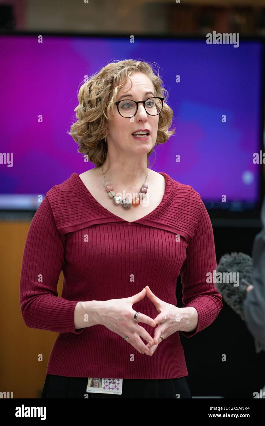 Edinburgh, Scotland, UK. 8th May, 2024. PICTURED: Lorna Slater MSP ...