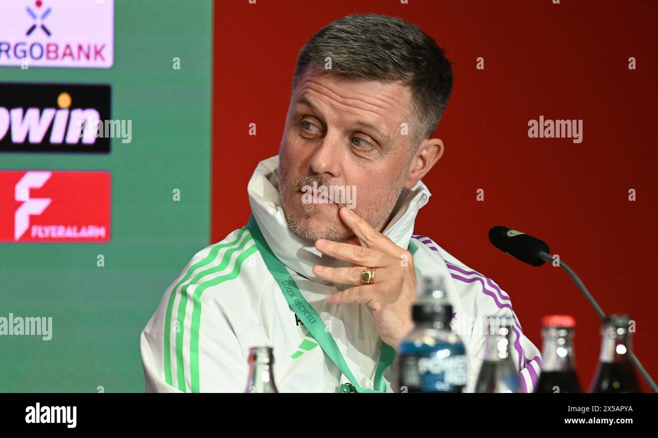 Cologne, Germany. 08th May, 2024. Football coach Alexander Straus (FC ...