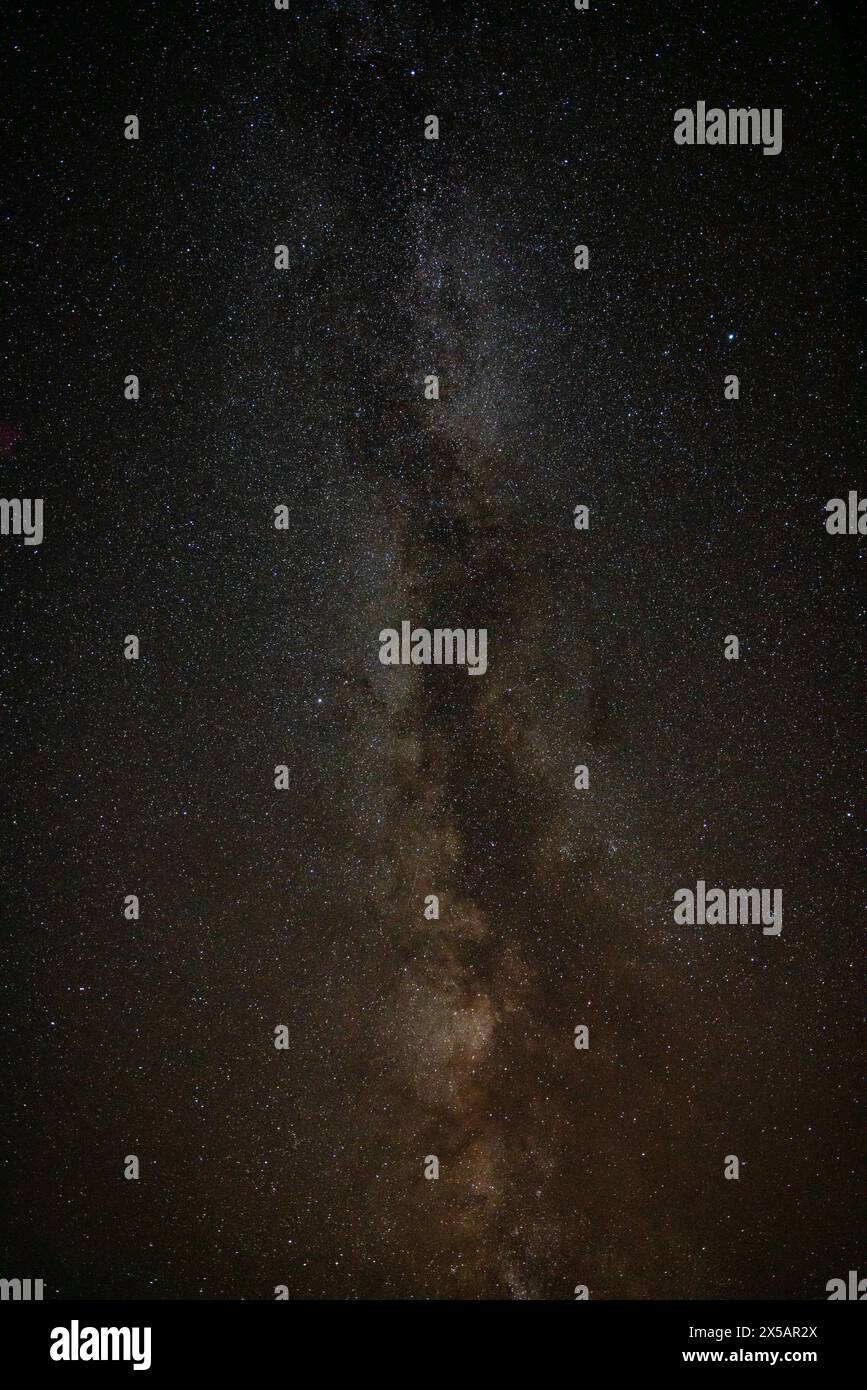 Stunning Milky Way Panorama Galaxy Stars Stock Photo Alamy