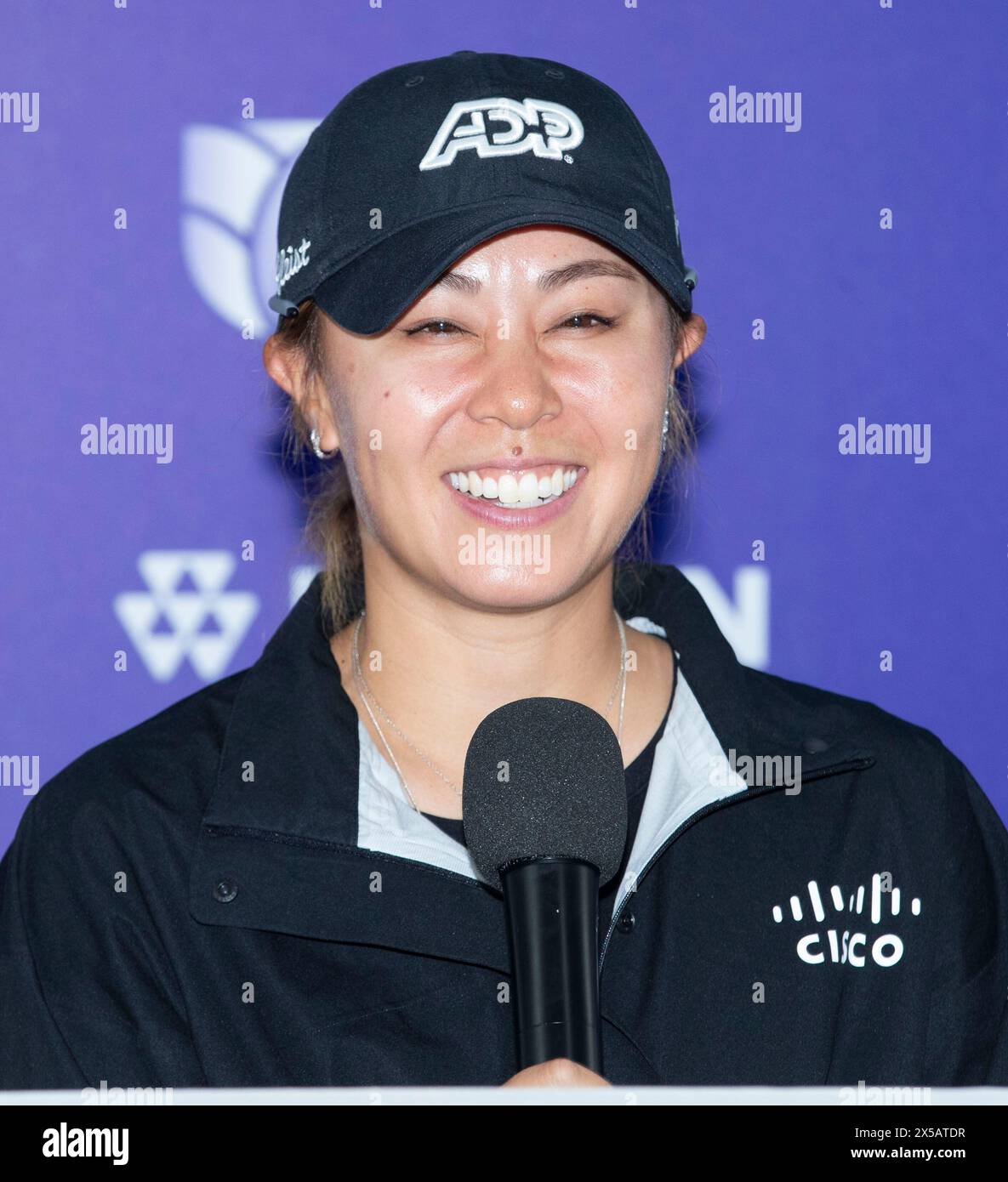 Goyang, South Korea. 8th May, 2024. Danielle Kang from U.S.A, press ...