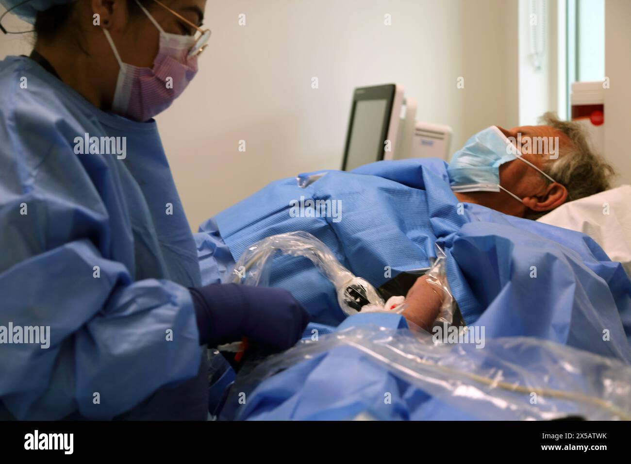 Patient having Peripherally Inserted Central Catheter (Picc Line ...