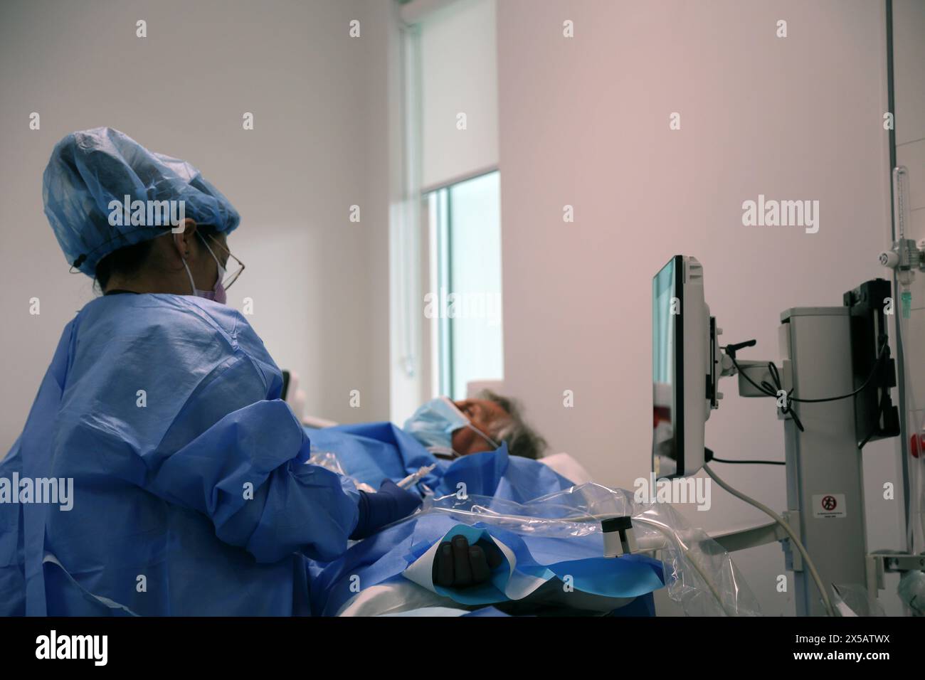 Patient having Peripherally Inserted Central Catheter (Picc Line ... Patient having Peripherally Inserted Central Catheter (Picc Line ...