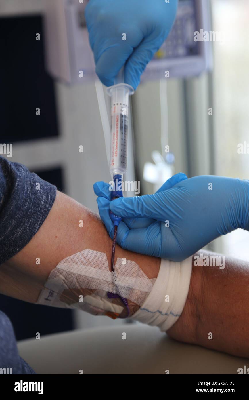 Sodium Chloride Solution Saline Flush for Flushing out the Picc Line ...