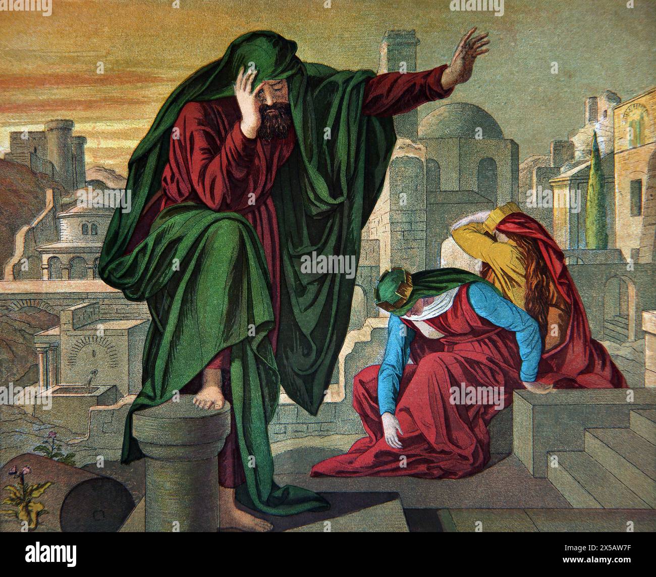 Old testament prophet jeremiah hi-res stock photography and images - Alamy