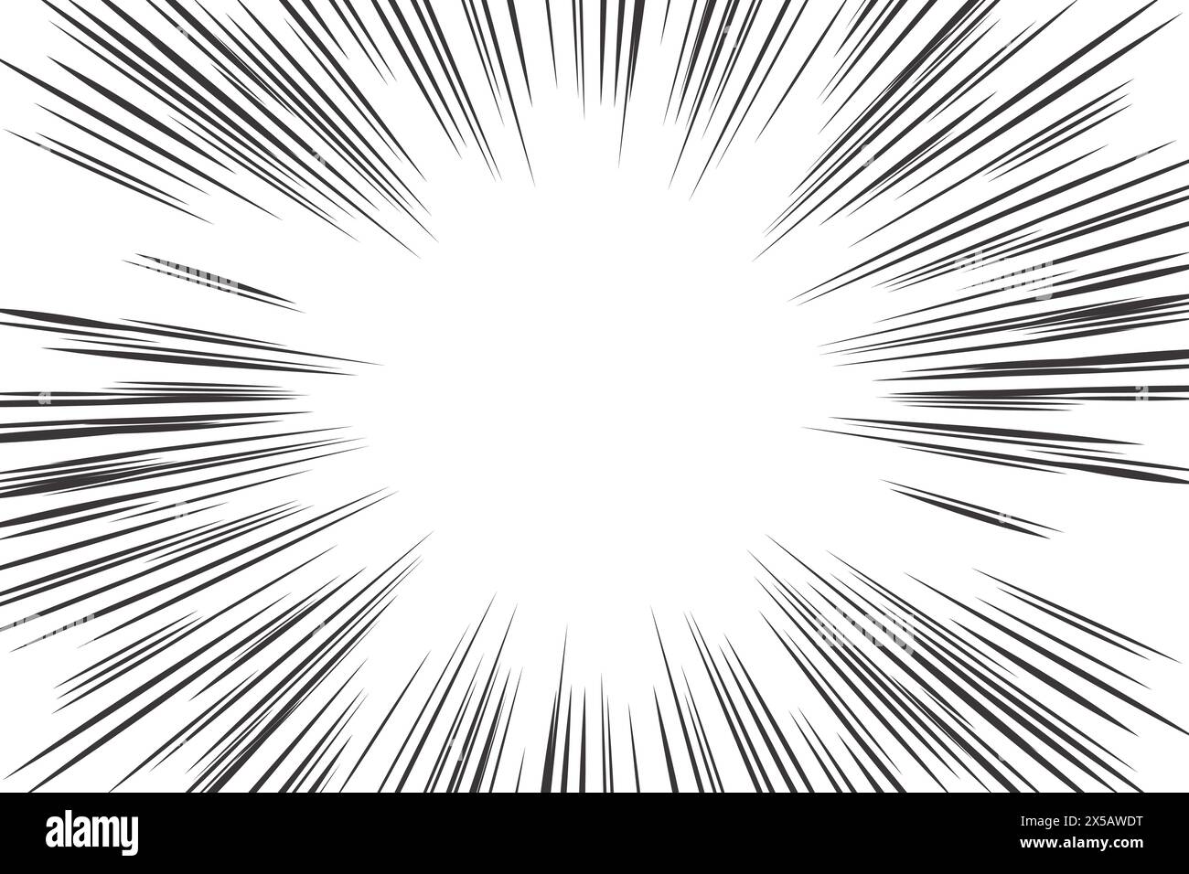 Speed lines effect. Vector manga and comics book illustration isolated ...