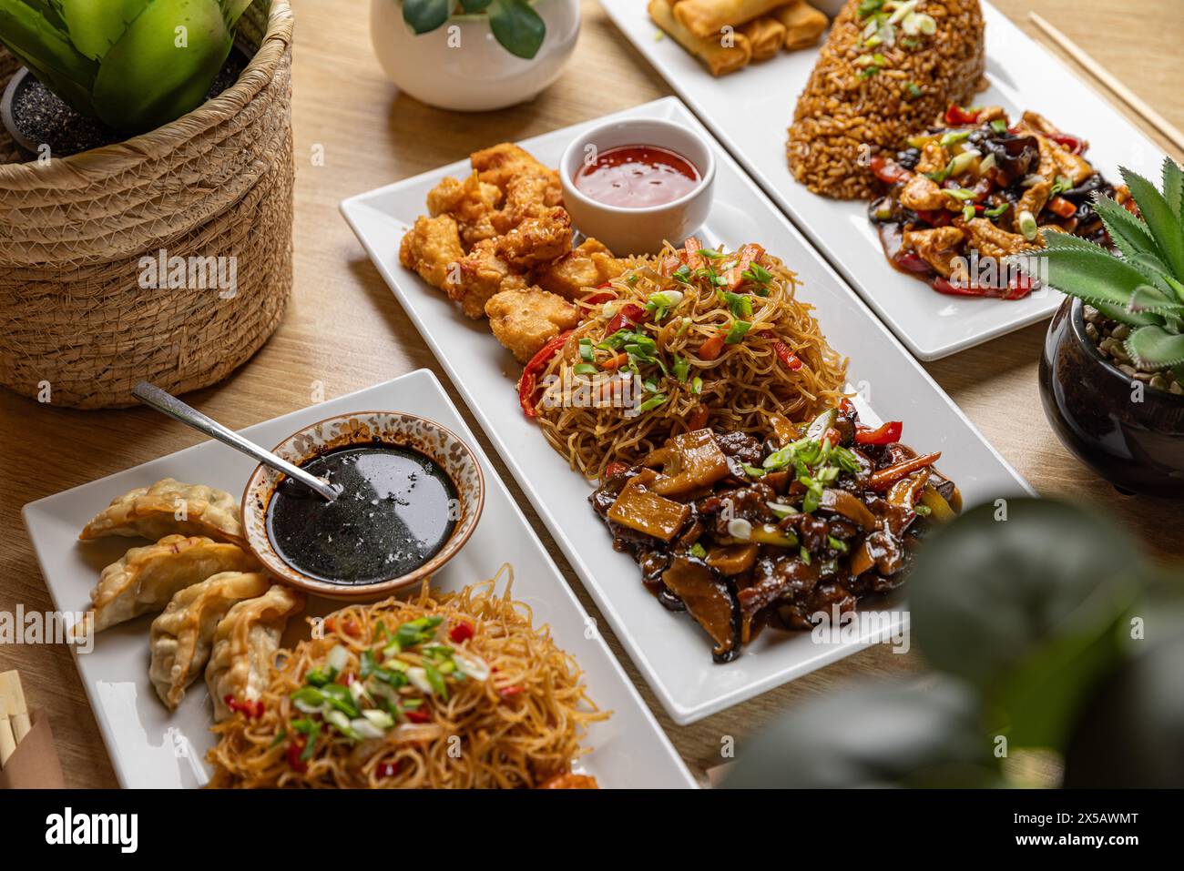 Bamboo fusion dishes hi-res stock photography and images - Alamy