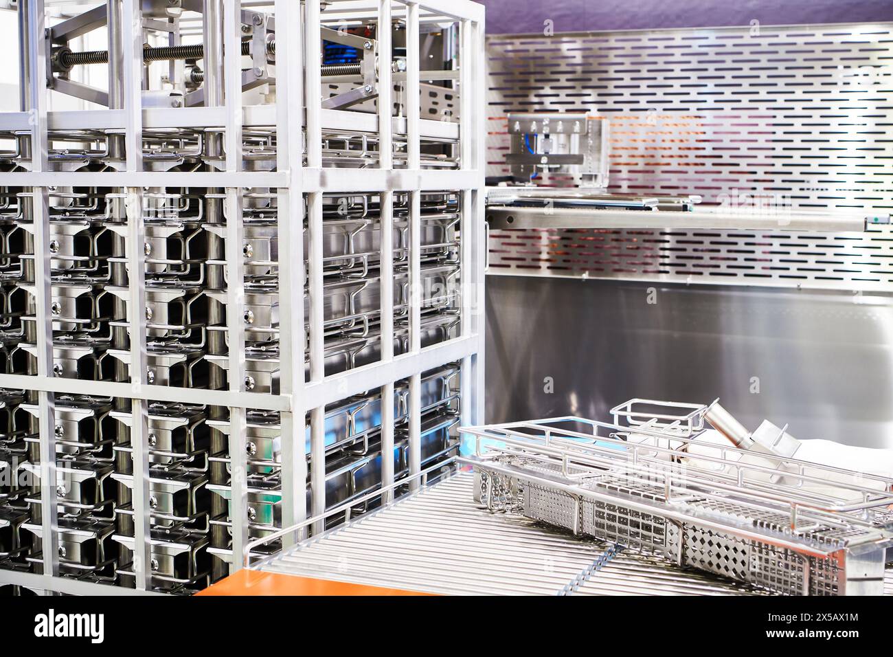 Loading device for food press industrial systems at the exhibition ...