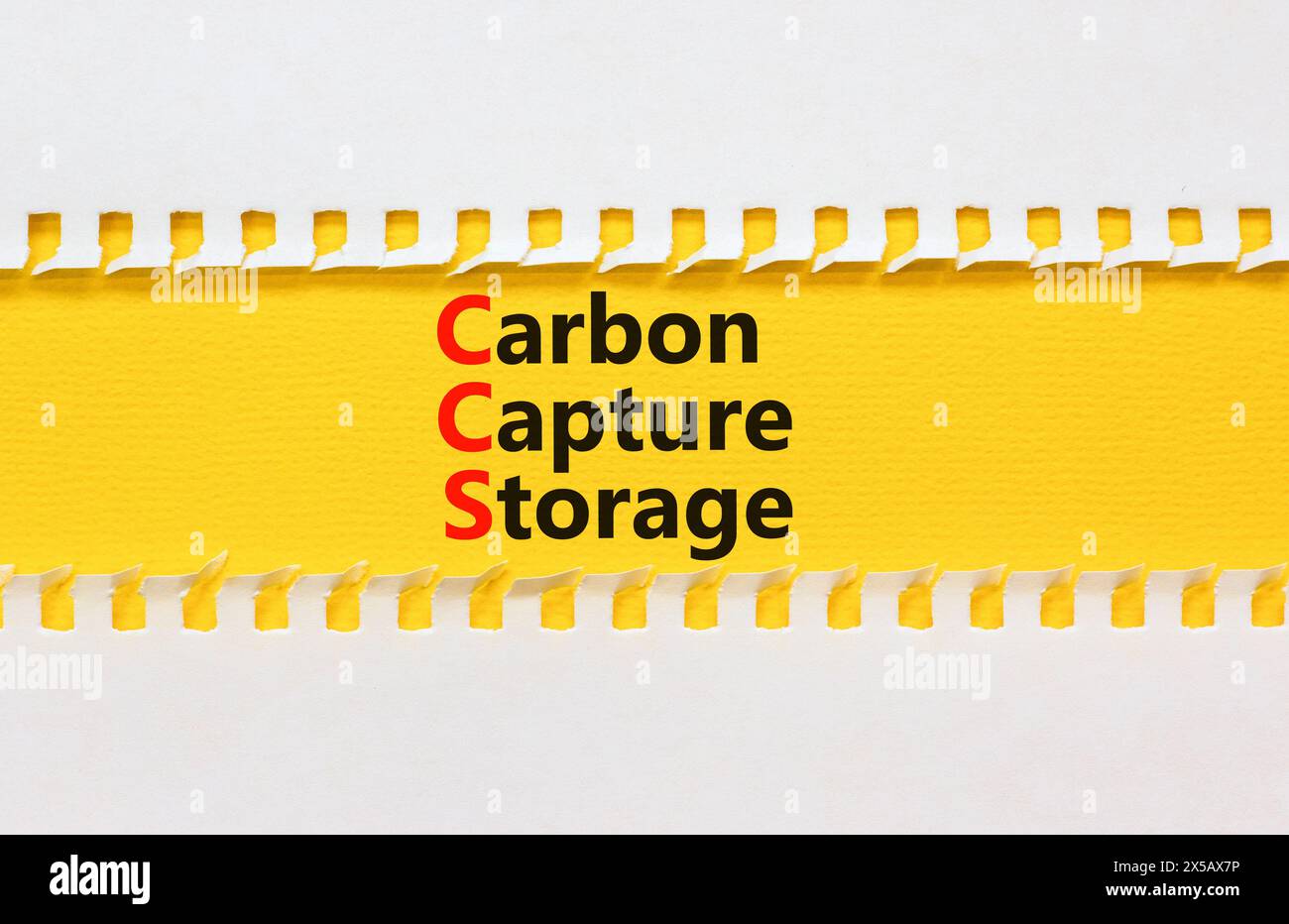 CCS Carbon capture storage symbol. Concept words CCS Carbon capture ...