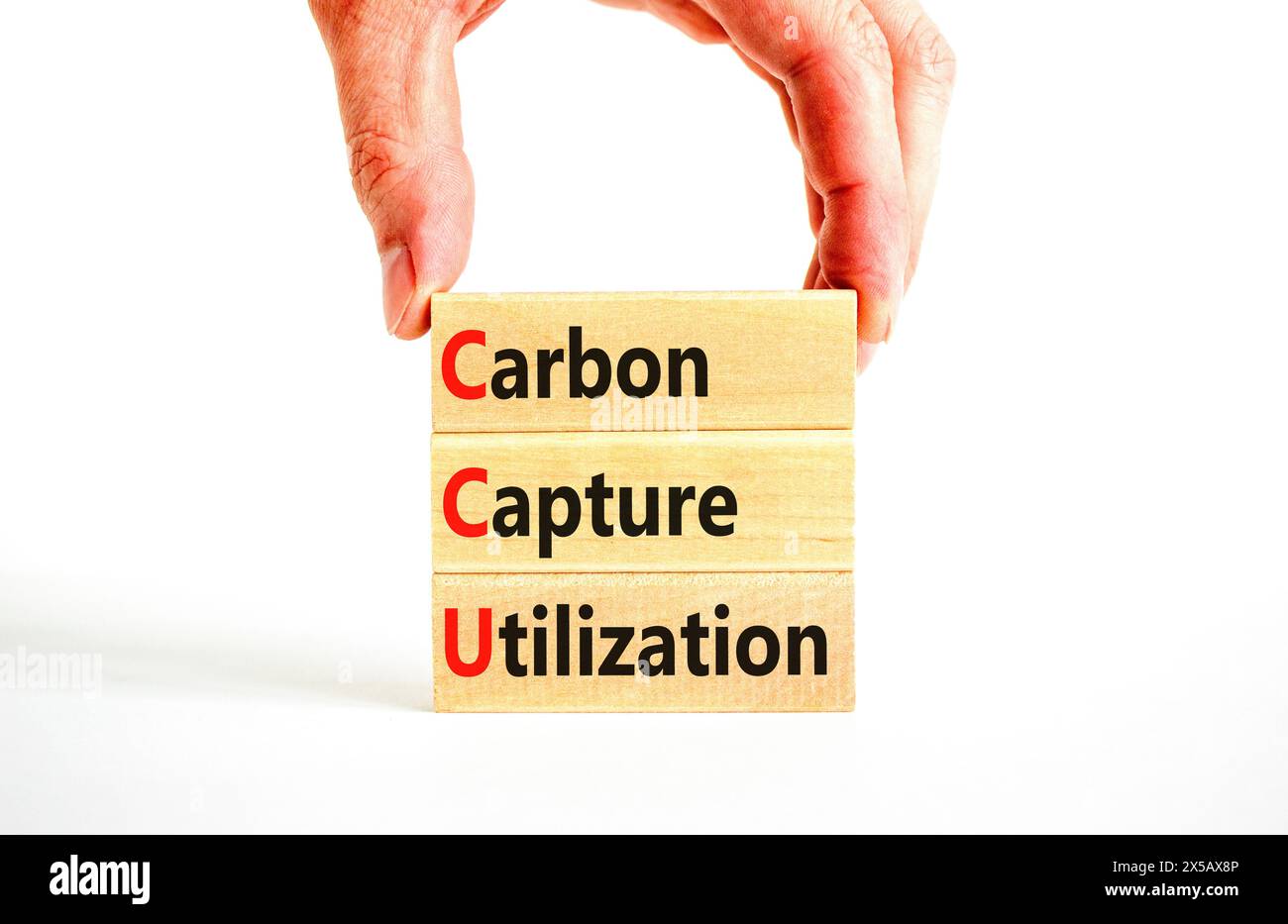 Ccu Carbon Capture Utilization Symbol Concept Words Ccu Carbon Capture