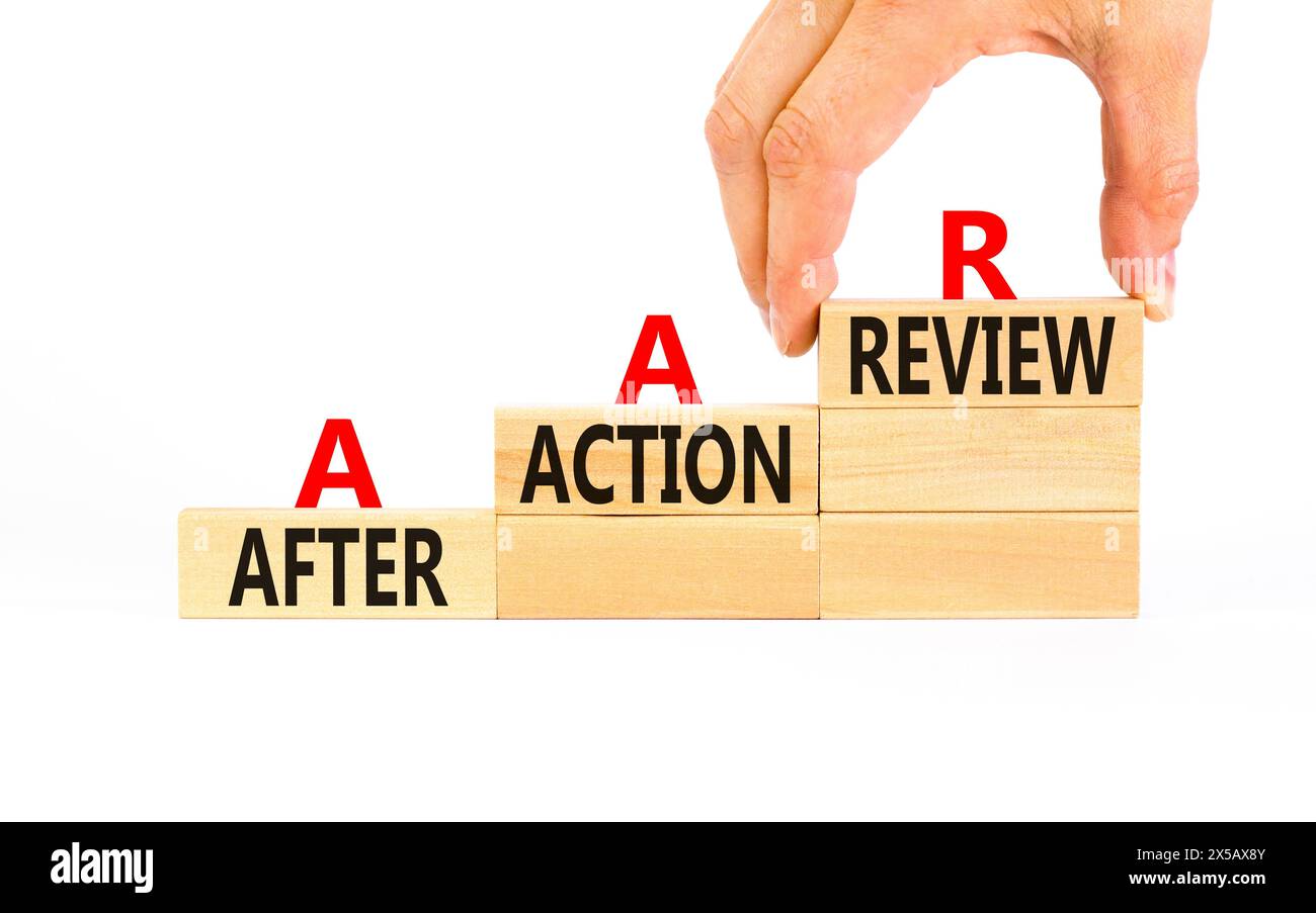 AAR After action review symbol. Concept words AAR After action review ... AAR After action review symbol. Concept words AAR After action review ...