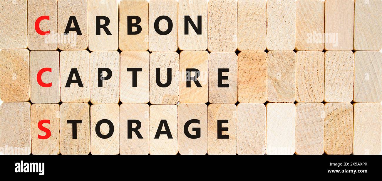 Ccs Carbon Capture Storage Symbol Concept Words Ccs Carbon Capture