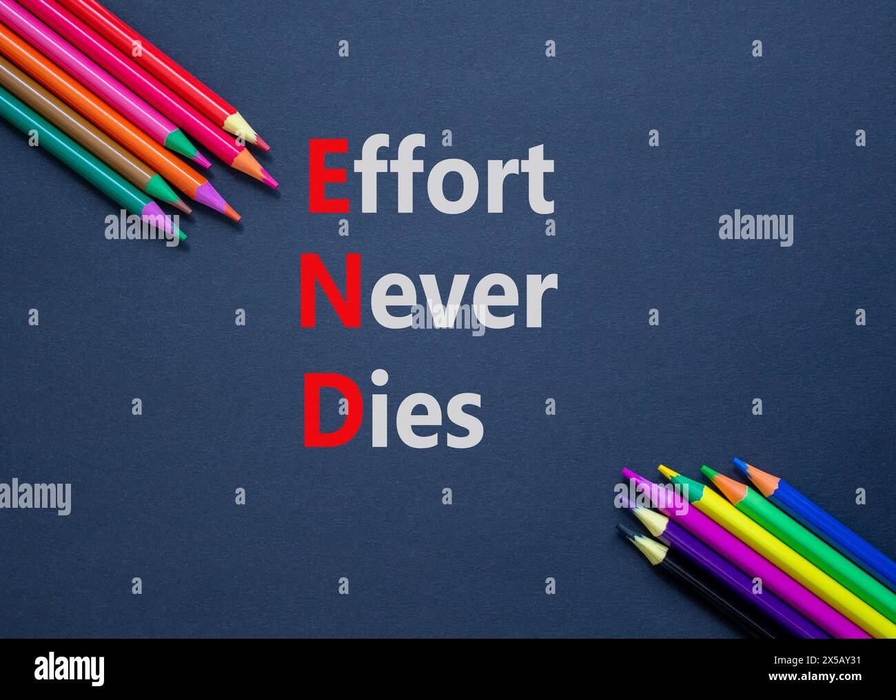 END effort never dies symbol. Concept words END effort never dies on ...