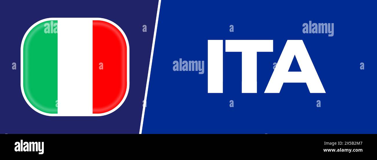 italy national flag designed for Europe football championship in 2024 ...