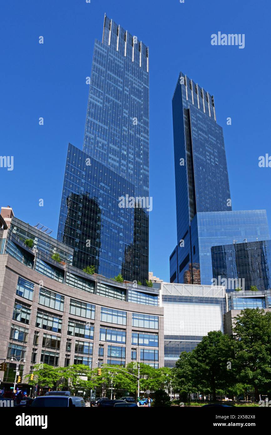 Time Warner Center 10 Columbus Center, New York City, USA Stock Photo ...