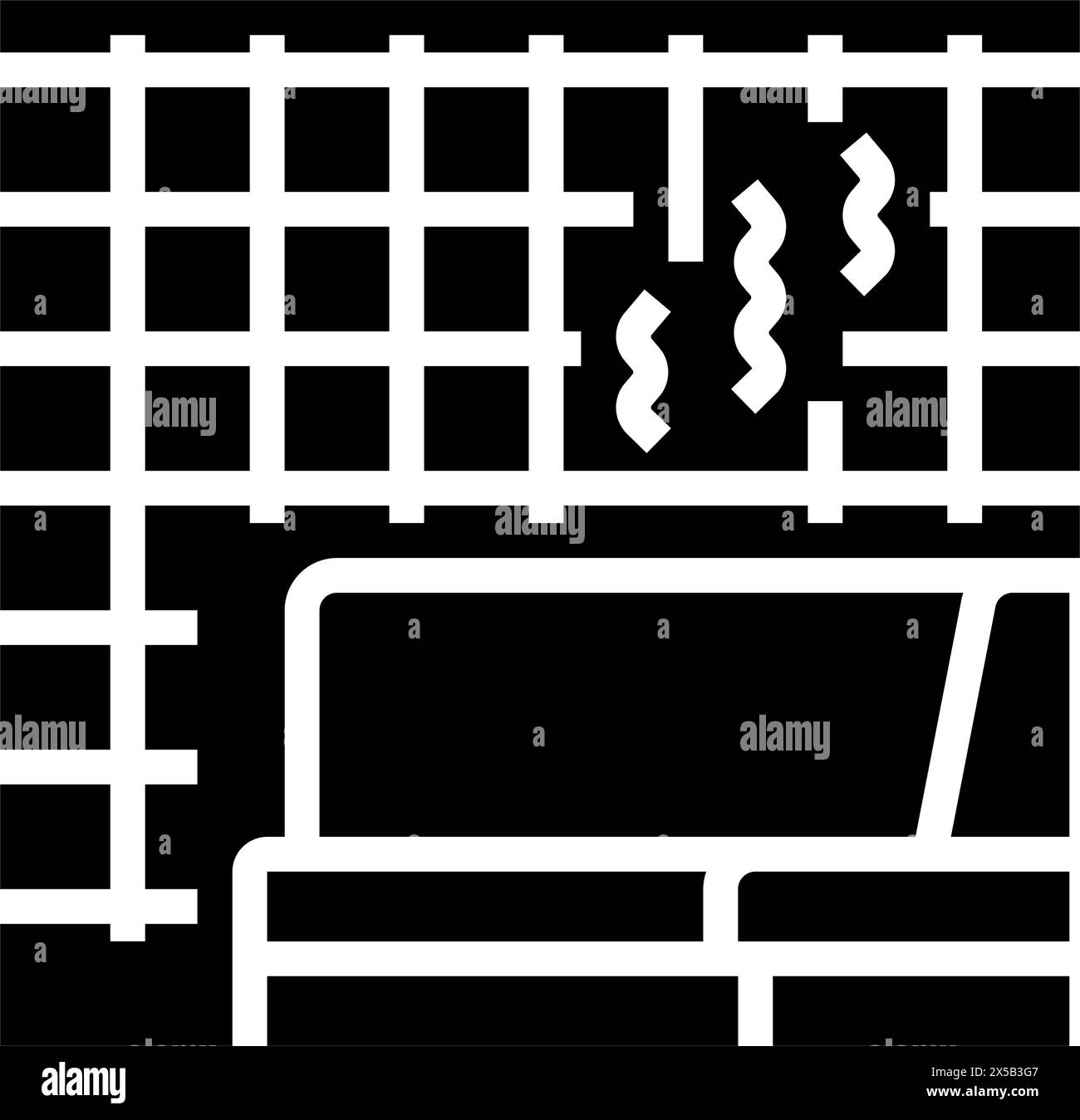 steam room glyph icon vector illustration Stock Vector Image & Art - Alamy