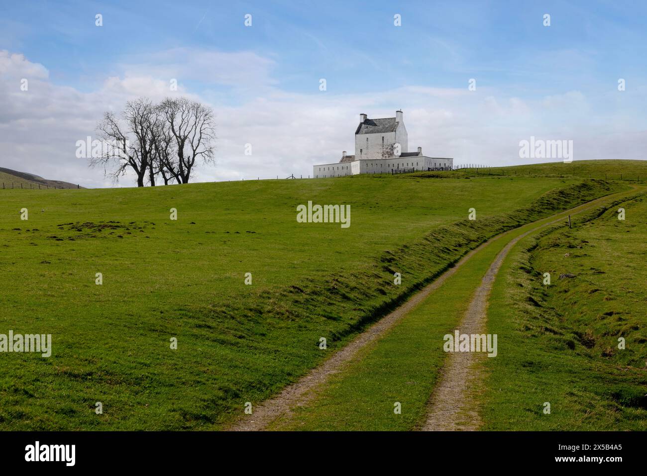 Corgarff Castle is a remote Scottish castle with a star-shaped ...