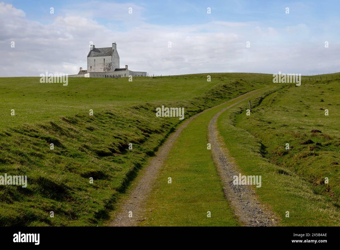 Corgarff Castle is a remote Scottish castle with a star-shaped ...