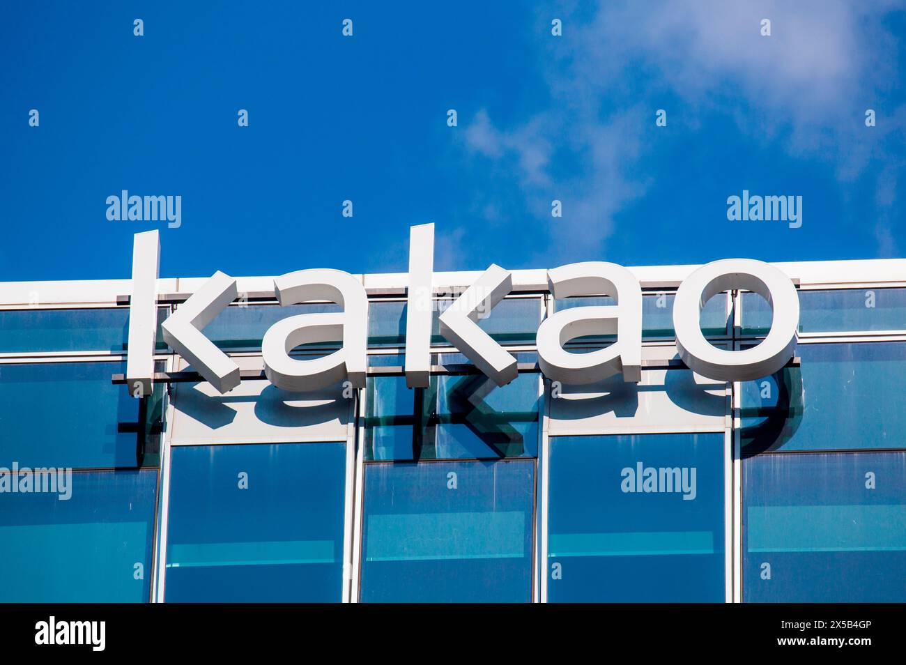 Kakao, May 8, 2024 : Kakao's (Pangyo) Agit office building in Seongnam ...