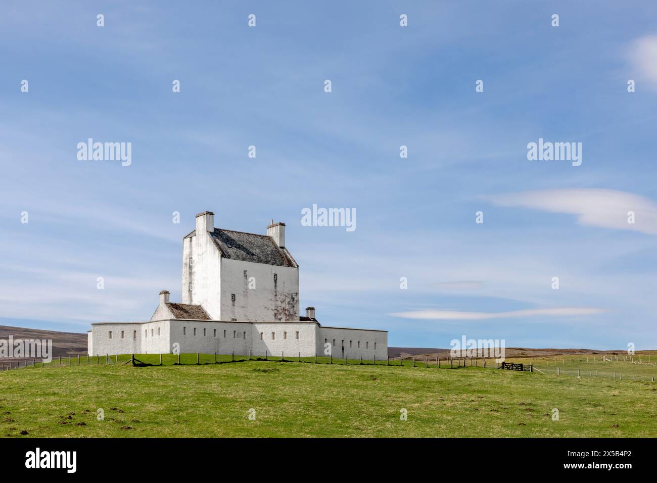 Corgarff Castle is a remote Scottish castle with a star-shaped ...