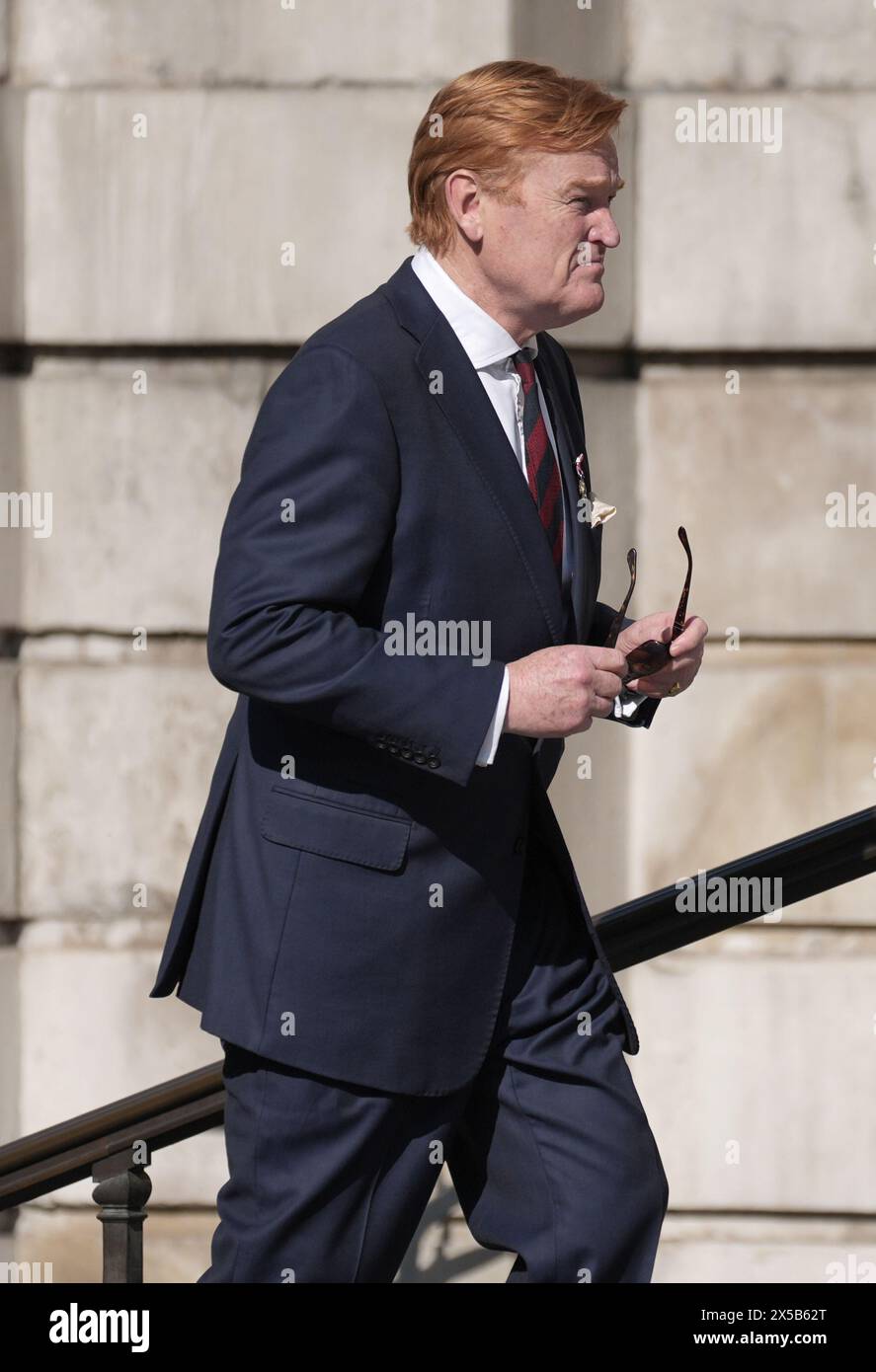 Former army officer Mark Dyer arrives at St Paul's Cathedral in London ...