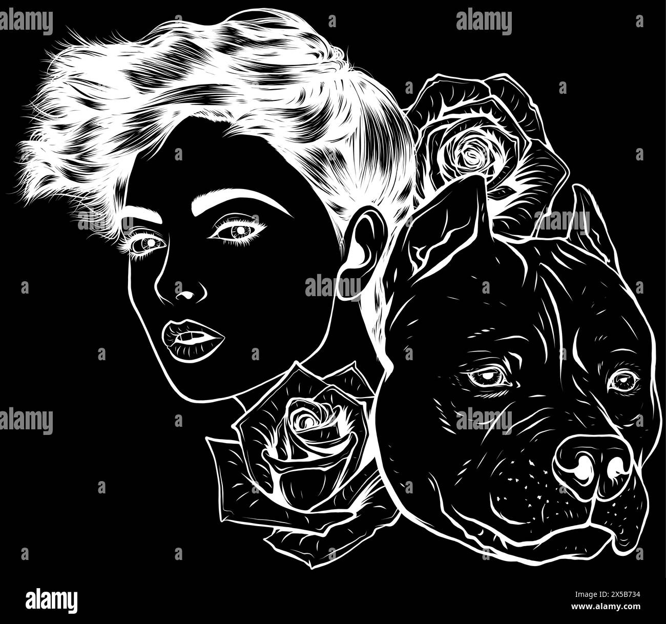 Pretties Black and White Stock Photos & Images - Alamy