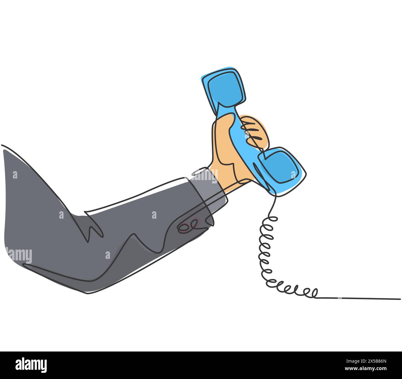 Cable handling Stock Vector Images - Alamy