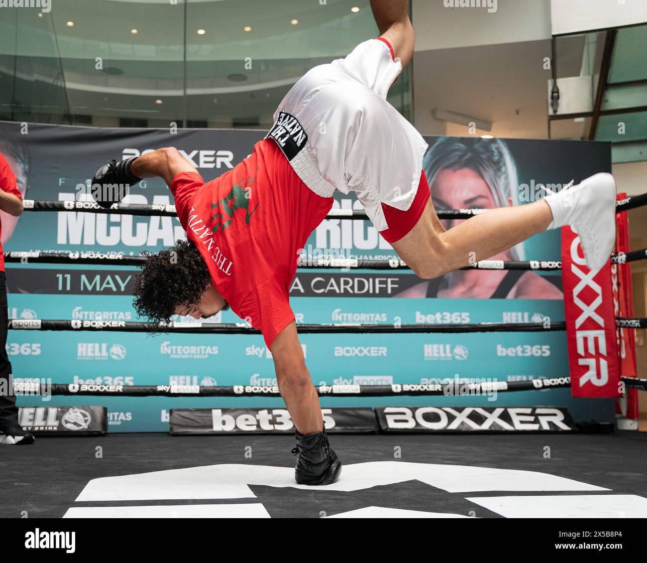 CARDIFF, UK. 08th May, 2024. Capitol Shopping Centre, Cardiff, Wales ...